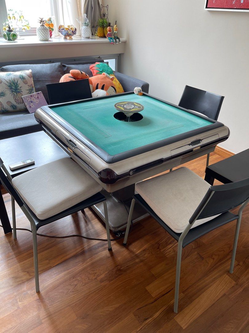 Automatic Mahjong Table, Furniture & Home Living, Furniture, Tables ...