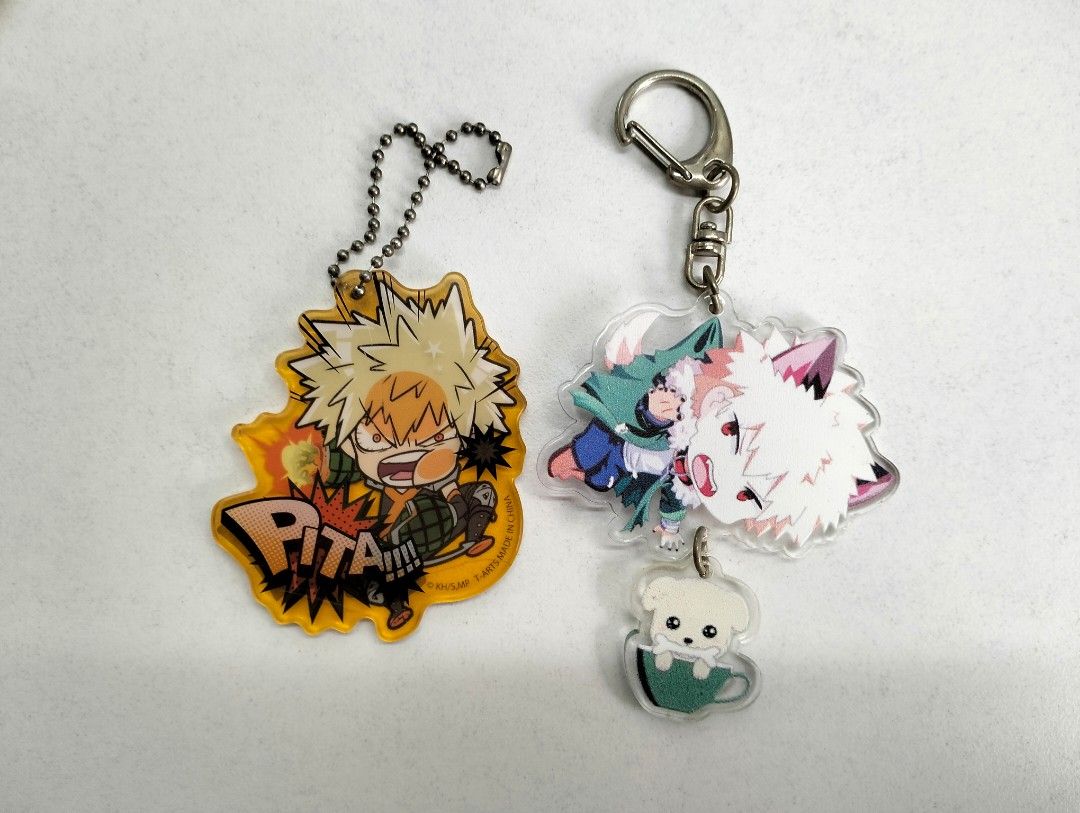 bakugo (MHA) keychains, Hobbies & Toys, Memorabilia & Collectibles, Fan ...
