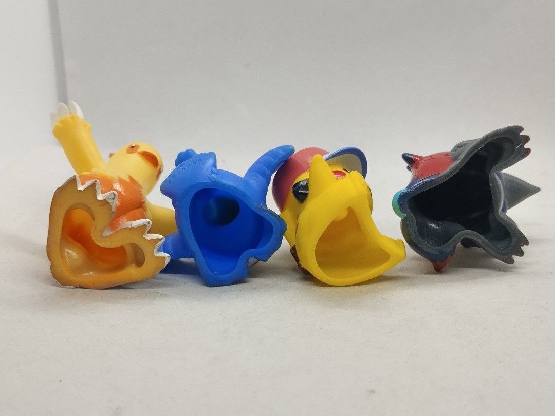 Bandai - Pokemon - Finger Doll - Finger Puppet - Set of 4, Hobbies ...