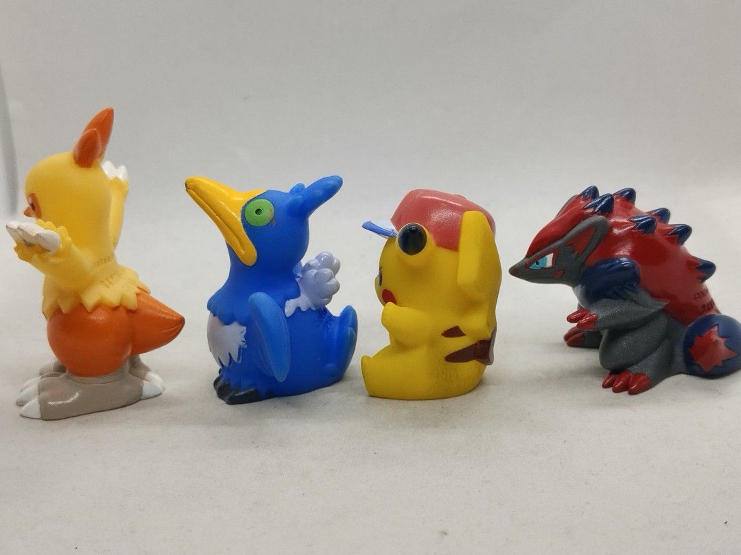 Bandai - Pokemon - Finger Doll - Finger Puppet - Set of 4, Hobbies ...