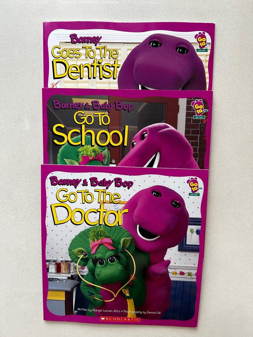 Barney books, Hobbies & Toys, Books & Magazines, Children's Books on ...