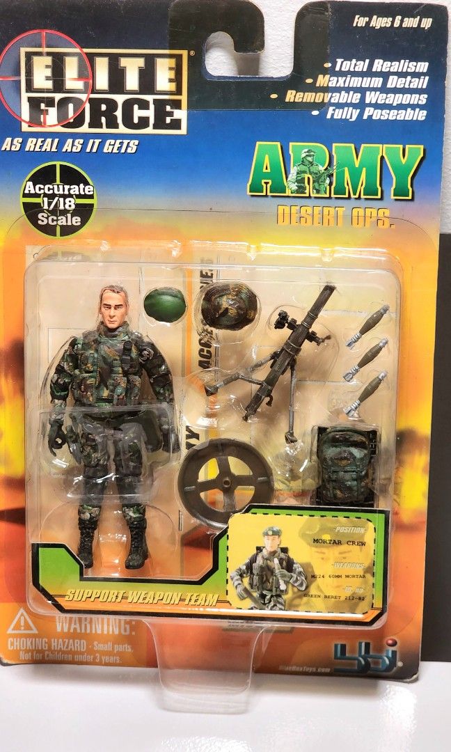 BBI Elite Force Army Desert Ops, Hobbies & Toys, Toys & Games on Carousell