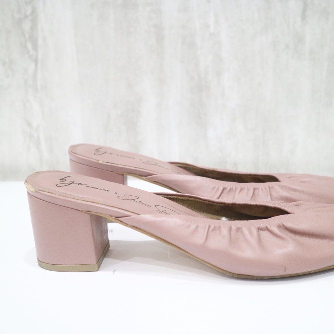 Beajove X Juliana steph pink heels, Fesyen Wanita, Sepatu di Carousell