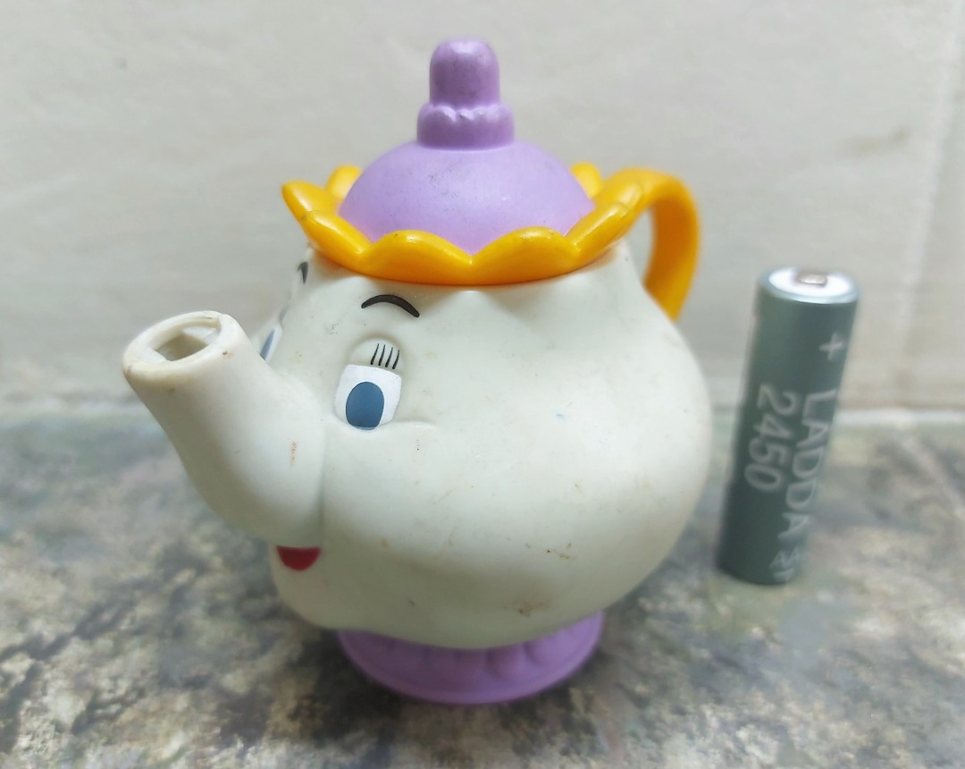 MRS POTTS - McDonald's Disney BEAUTY & THE BEAST Happy Meal Toys ...