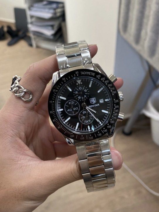 BENYAR Tag Heuer Carrera Homage Quartz Chronograph Watch, Luxury ...