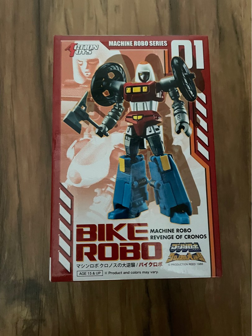 BIB Action toys Machine Robo Revenge of Chronos Bike Robo (not Gobots ...