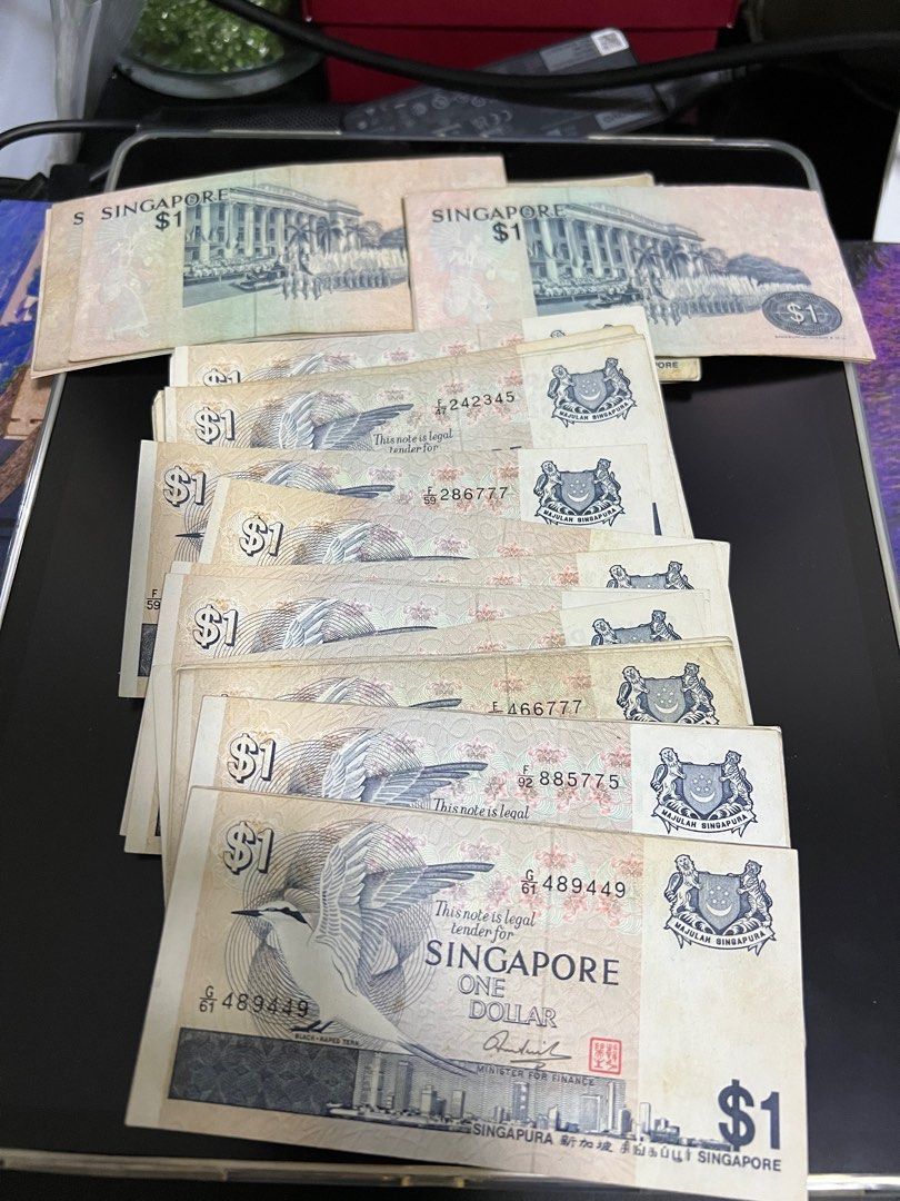 Bird Series SGD1 notes - Rare, Hobbies & Toys, Memorabilia ...