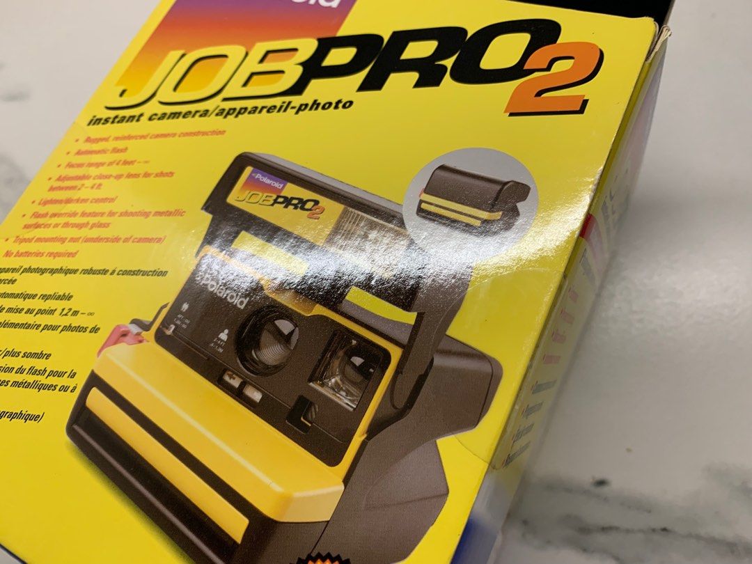 +BNIB+ Rare Vintage Retro Original Polaroid 600 Job Pro 2 Camera ...
