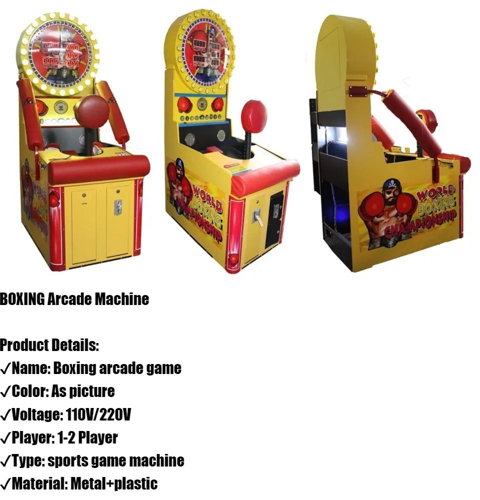 BOXING ARCADE MACHINE (PRE ORDER) | Boxing Game | Arcade Machine on ...