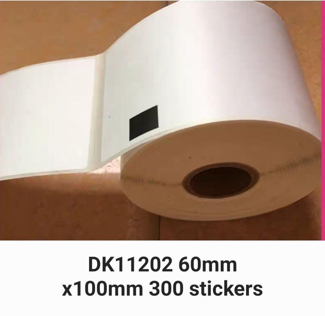 Brand New High Quality Brother DK11202 Address Thermal Label 60mm x ...