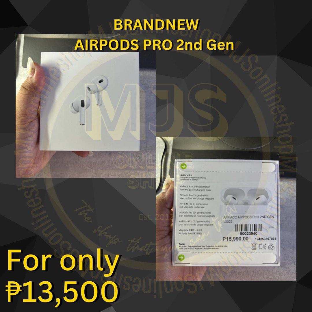 BRANDNEW AIRPODS PRO 2nd Gen, Audio, Earphones on Carousell