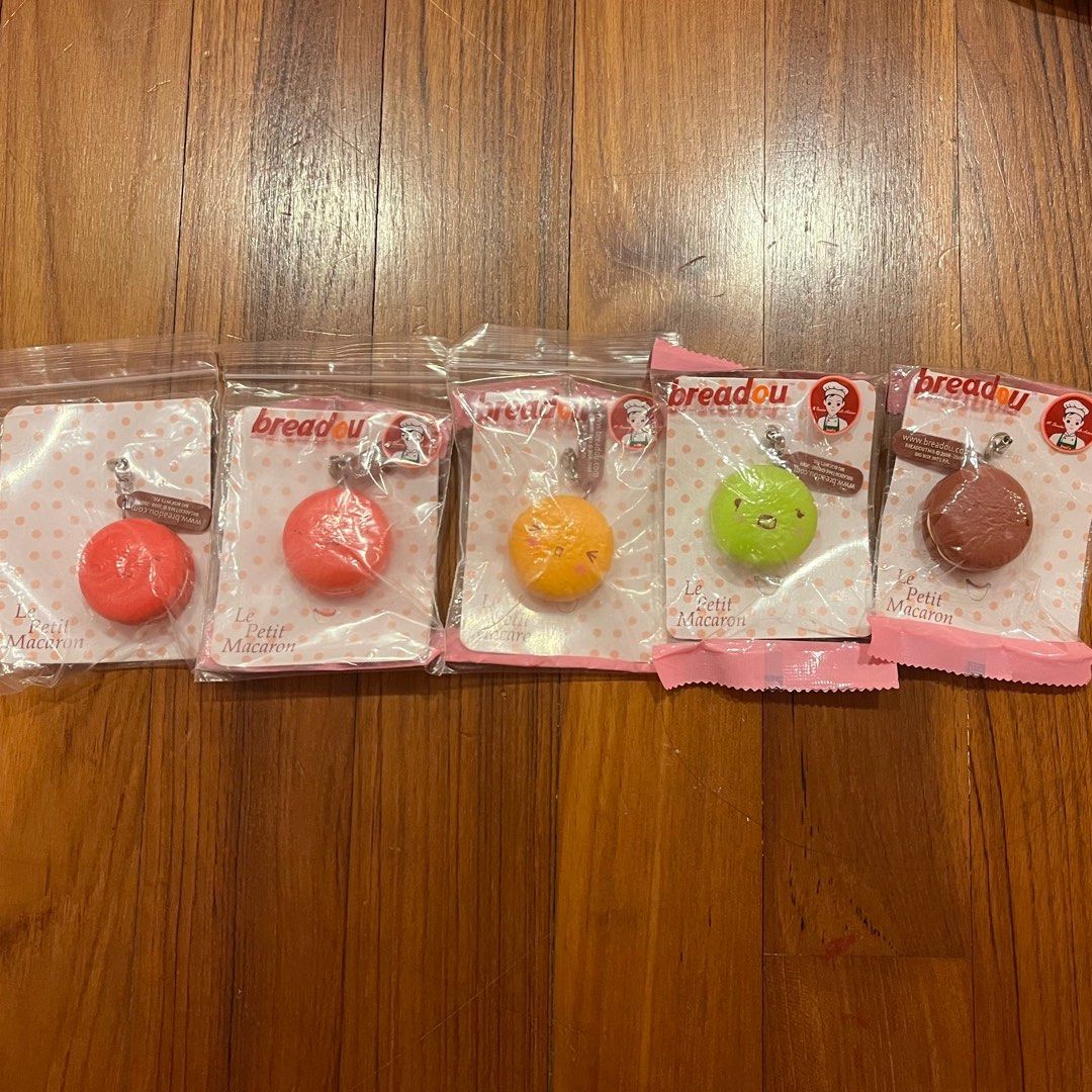 Breadou squishies grab bag , breadou macarons, breadou Swiss roll ...