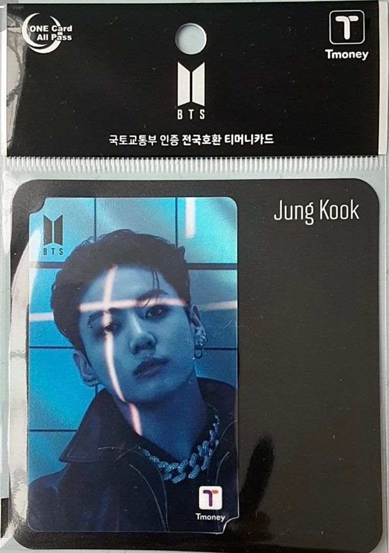 BTS Proof Jung Kook Tmoney Card, Hobbies & Toys, Memorabilia ...