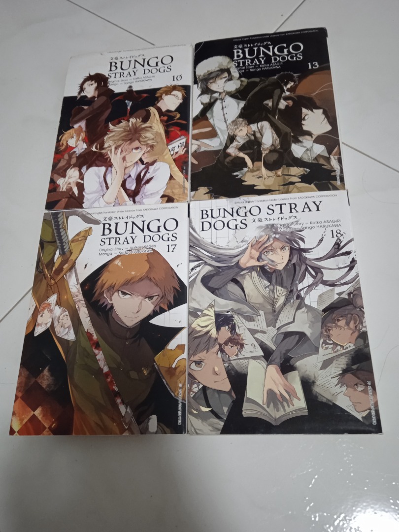 BUNGO STRAY DOGS (BSD) manga anime (english), Hobbies & Toys, Books ...