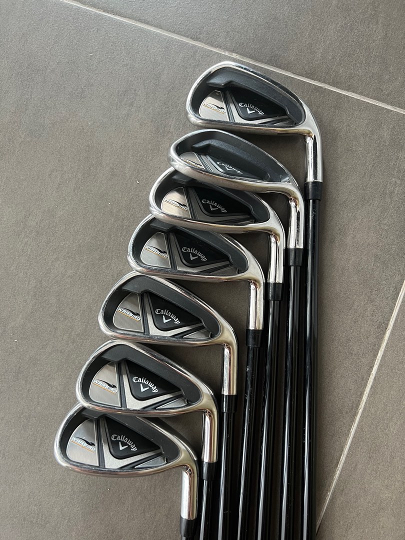 Callaway warbird golf iron set, Sports Equipment, Sports & Games, Golf on Carousell