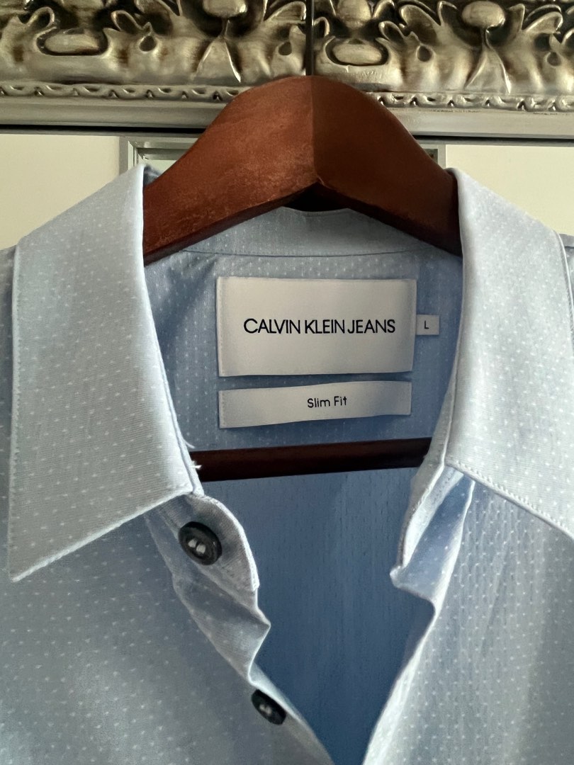 Calvin Klein Formal shirt, Men's Fashion, Tops & Sets, Formal Shirts on ...