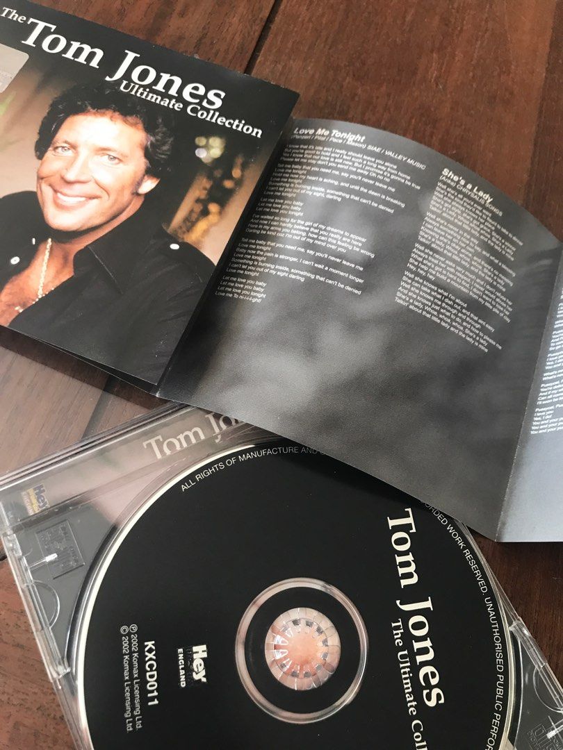 CD - Tom Jones : Ultimate Collection, Hobbies & Toys, Music & Media ...