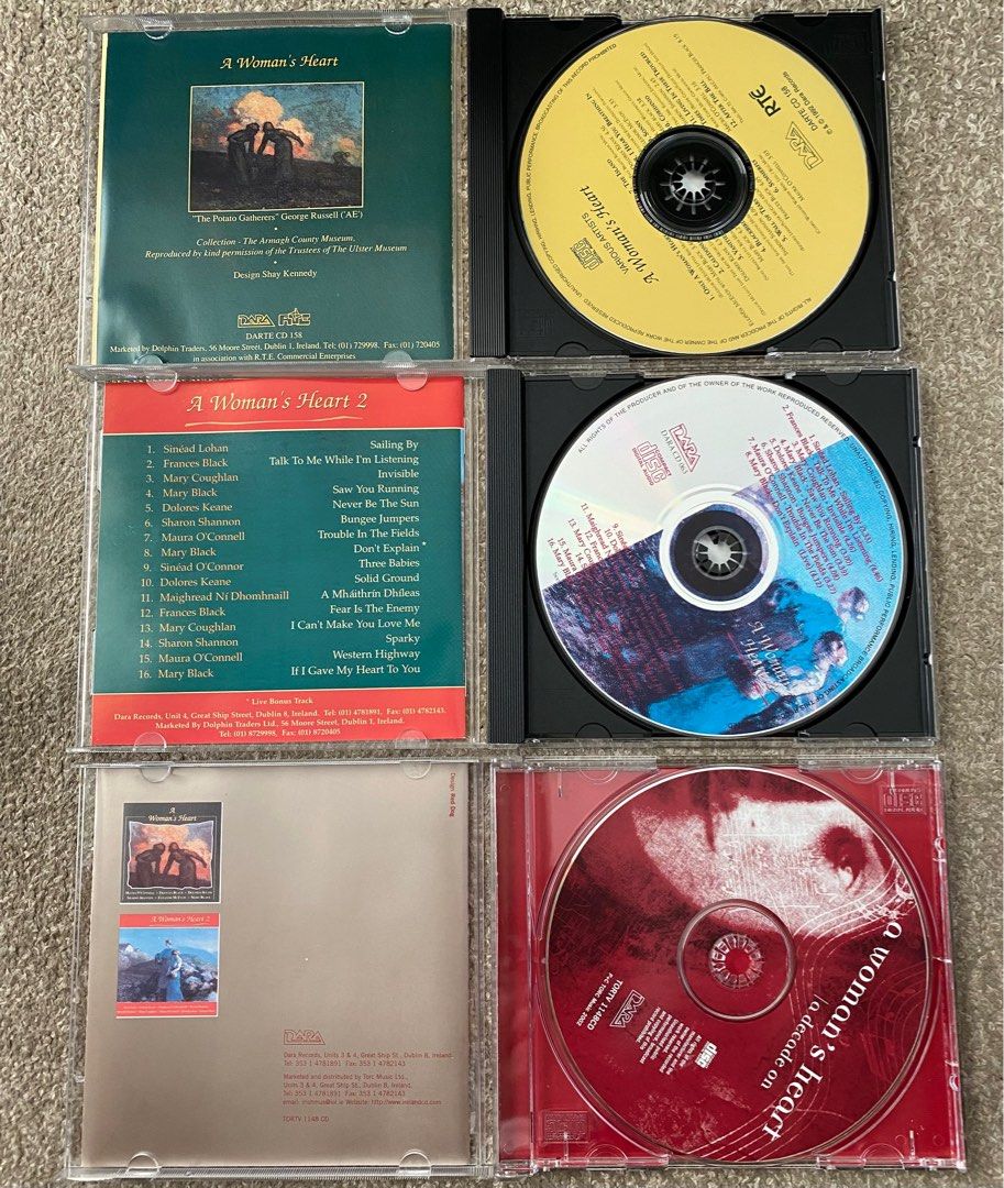 CD: Audiophile, female vocals - A Woman’s Heart, A Woman’s Heart 2, A ...
