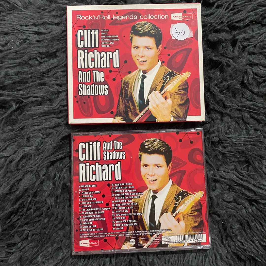 CD CLIFF RICHARD And the Shadows rock n roll lagends collection ...