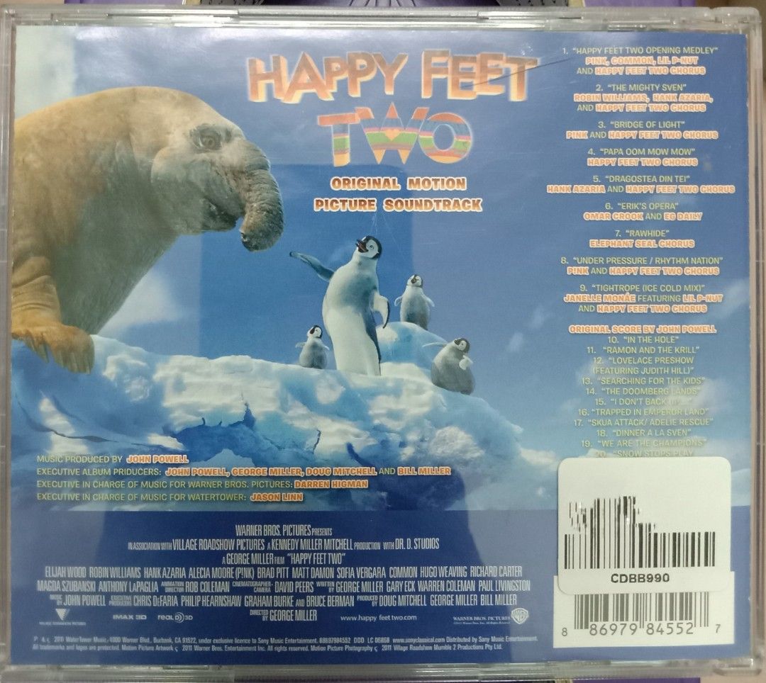 CD HAPPY FEET 2 ......................... ORIGINAL MOTION PICTURE ...