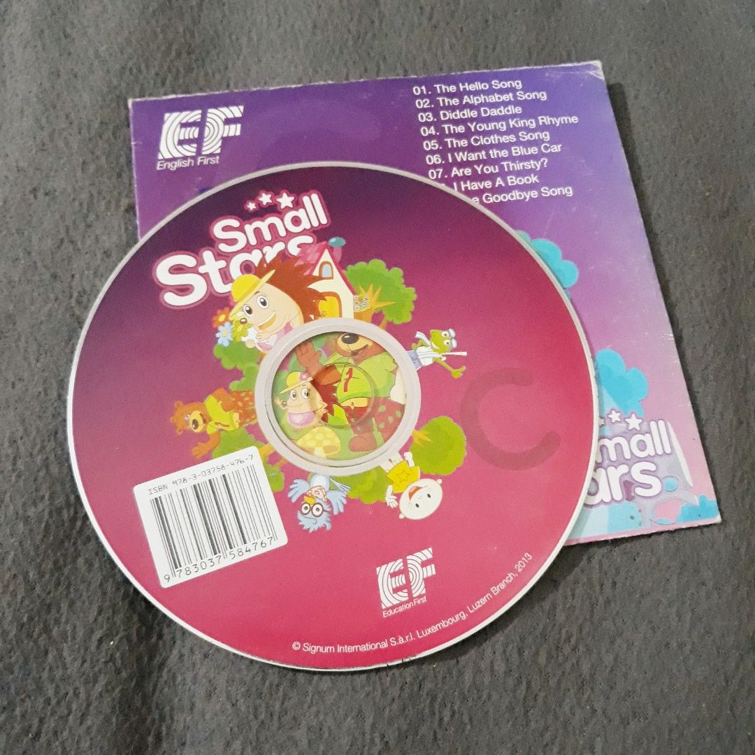 CD Lagu Anak EF Small Stars, Musik & Media, CD, DVD & Lainnya di Carousell