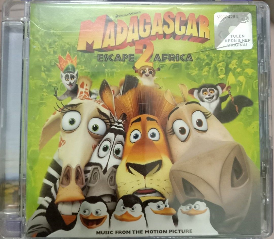 CD MADAGASCAR ........................ ESCAPE 2 AFRICA ...