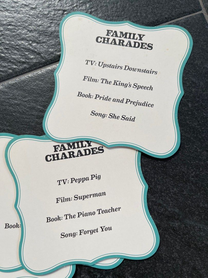 Charades, Hobbies & Toys, Toys & Games on Carousell