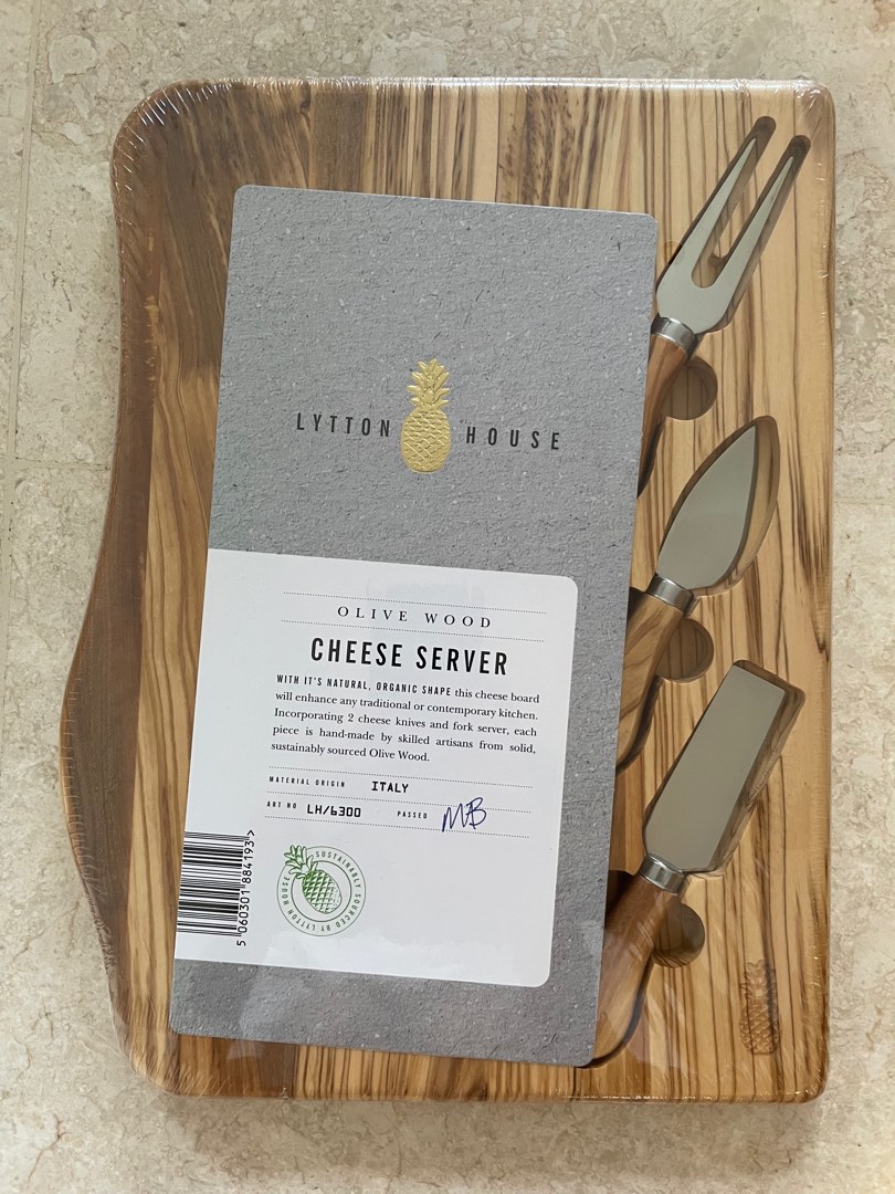 Cheese Server plater, Furniture & Home Living, Kitchenware & Tableware ...