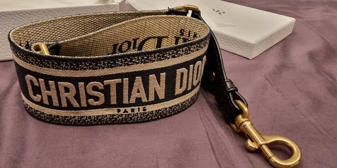 Christian Dior shoulder straps, Luxury, Bags & Wallets on Carousell