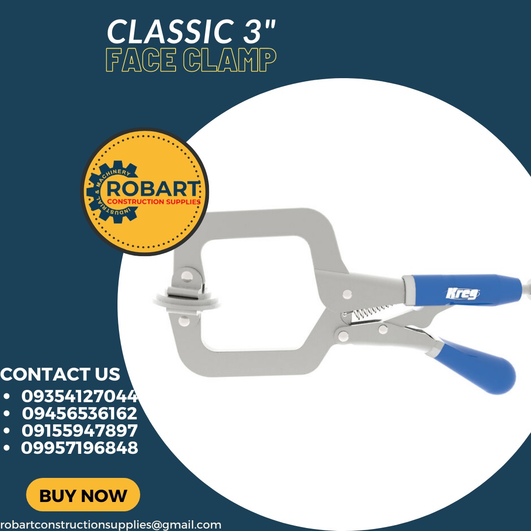 CLASSIC 3" FACE CLAMP, Commercial & Industrial, Construction Tools ...
