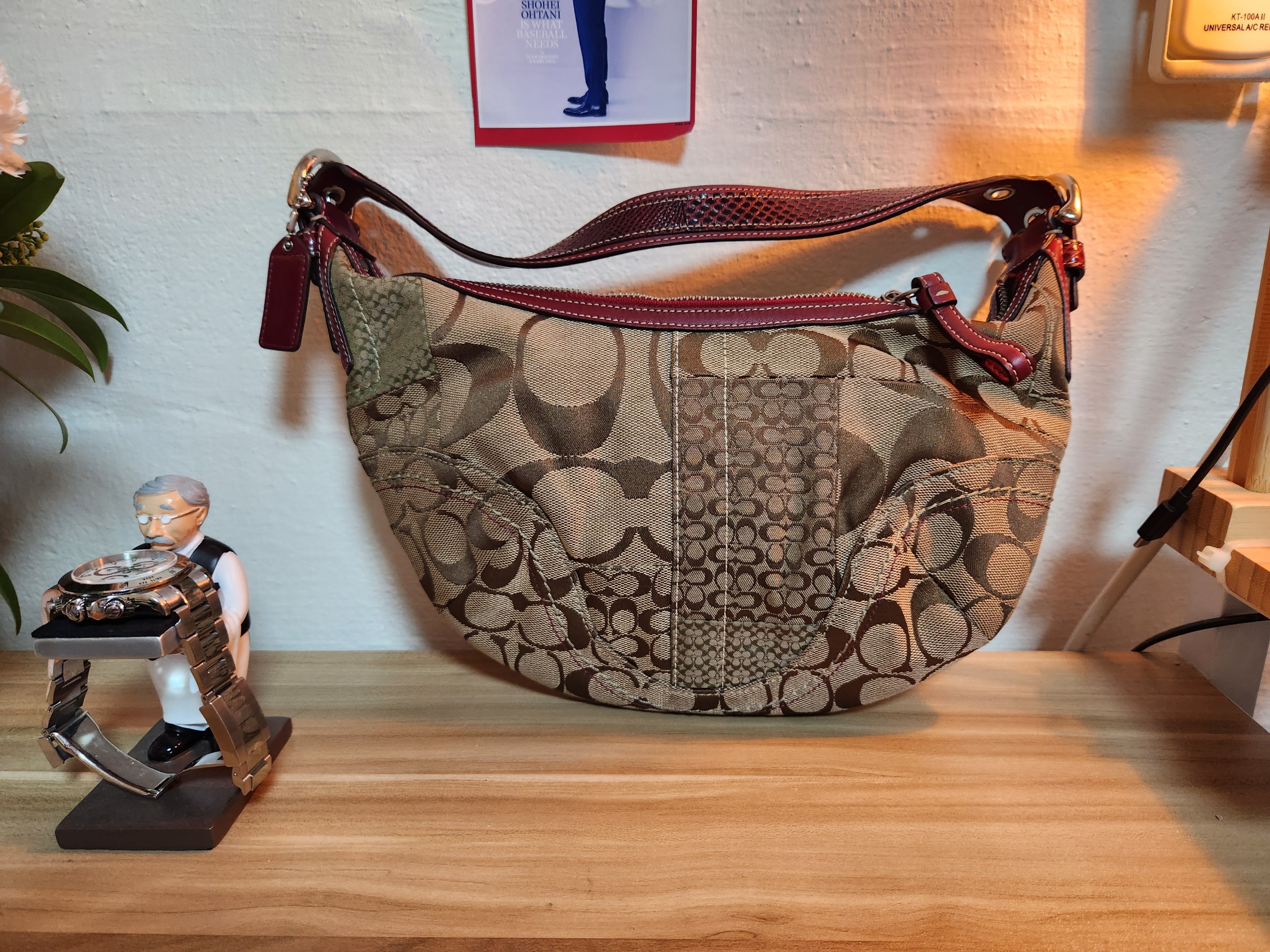 Coach crescent bag, Luxury, Bags & Wallets on Carousell