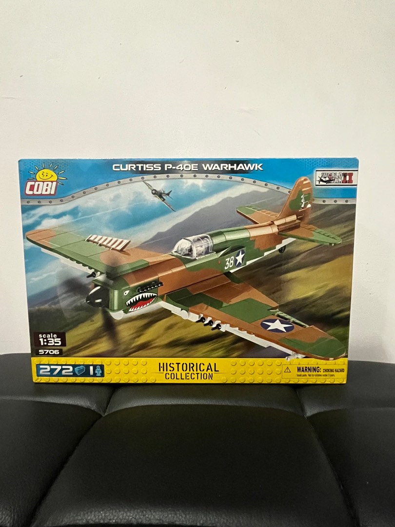 Cobi lego historical collection plane Curtiss P-40E Warhawk, Hobbies ...