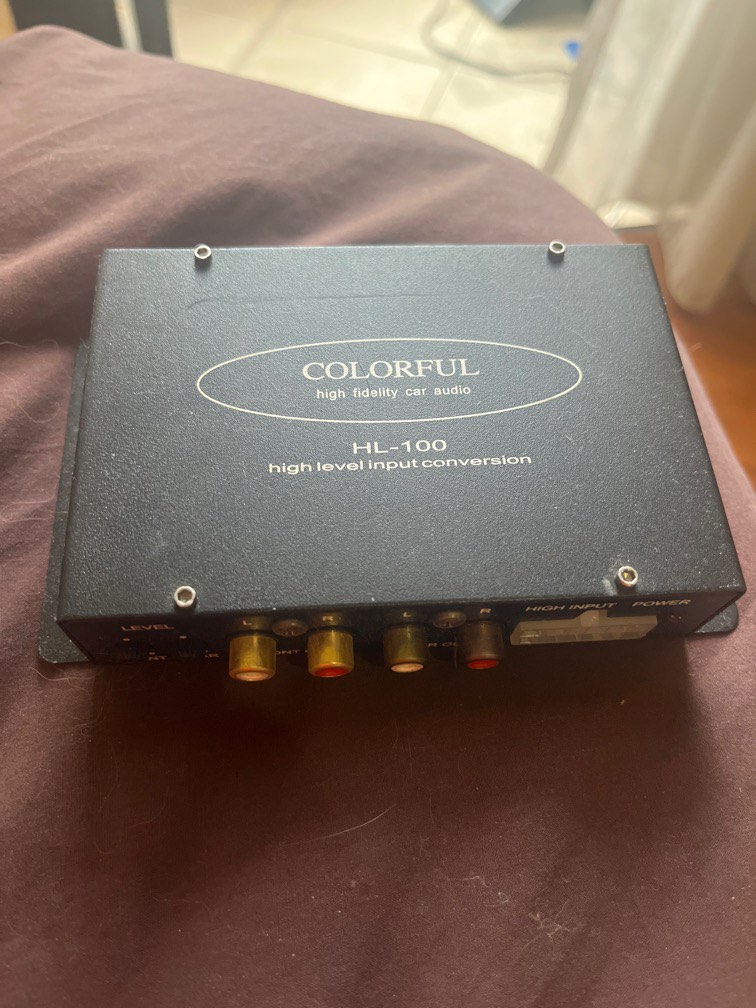 Colourful high level input output converter, Car Accessories ...