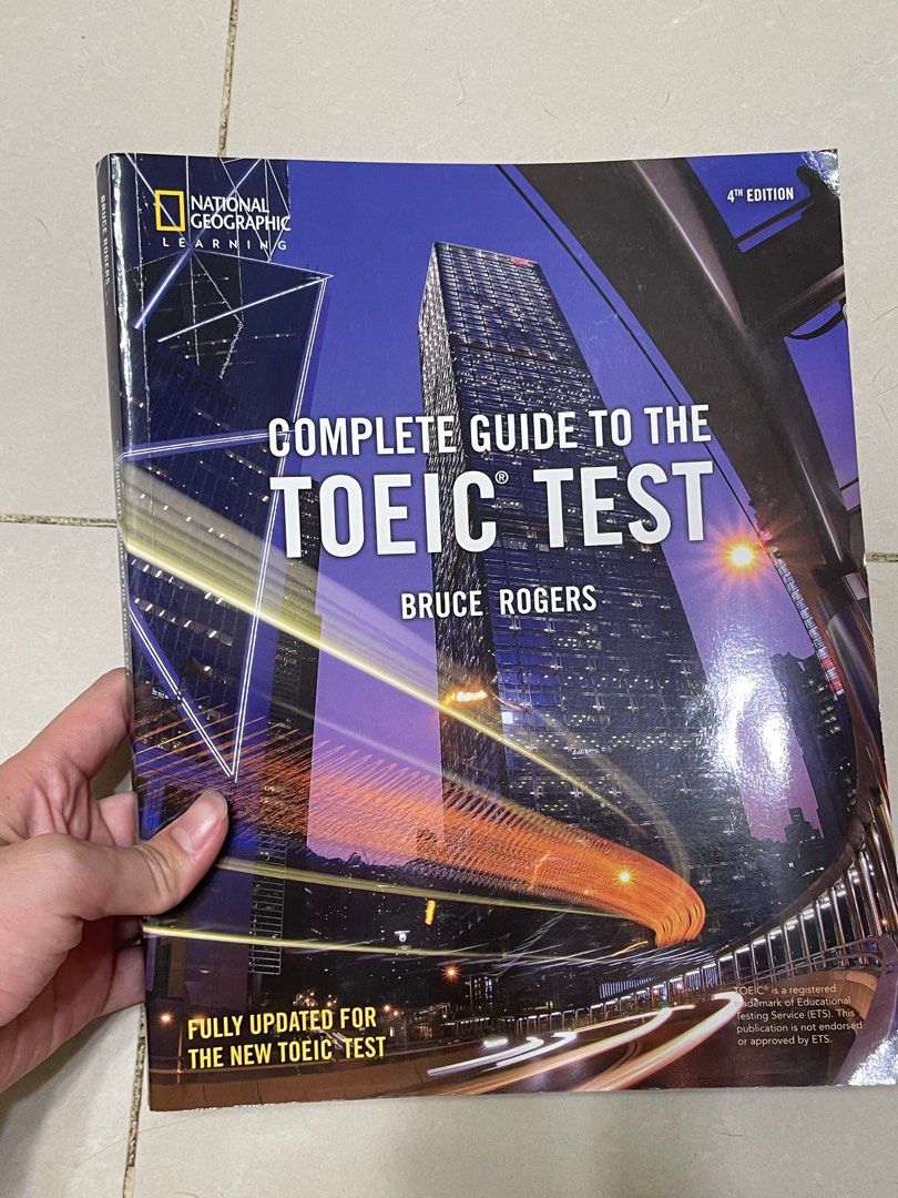 Complete guide to the toeic test, 書籍、休閒與玩具, 書本及雜誌, 教科書、參考書在旋轉拍賣