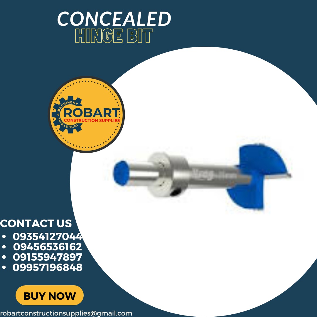 CONCEALED HINGE BIT, Commercial & Industrial, Construction Tools ...