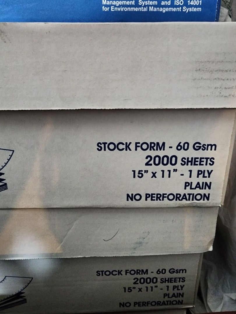 Continuous - Computer Form paper, Hobbies & Toys, Stationery & Craft ...