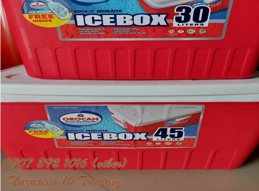Cooler box orocan 45L 630, Furniture & Home Living, Home Improvement ...