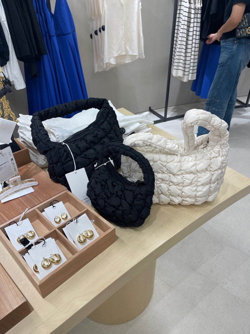 COS quilted mini micro bag, Women's Fashion, Bags & Wallets, Shoulder ...