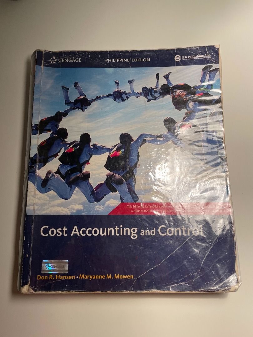 Cost Accounting and Control: Cost Accounting and Control Philippine Ed ...