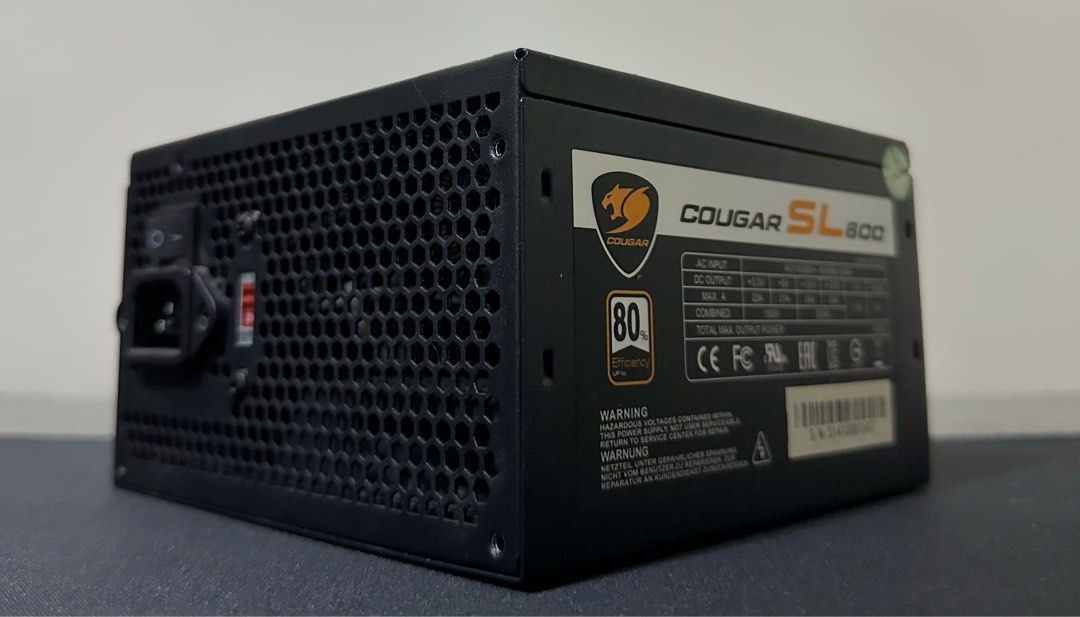 Cougar PSU SL 600W, Computers & Tech, Parts & Accessories, Computer ...