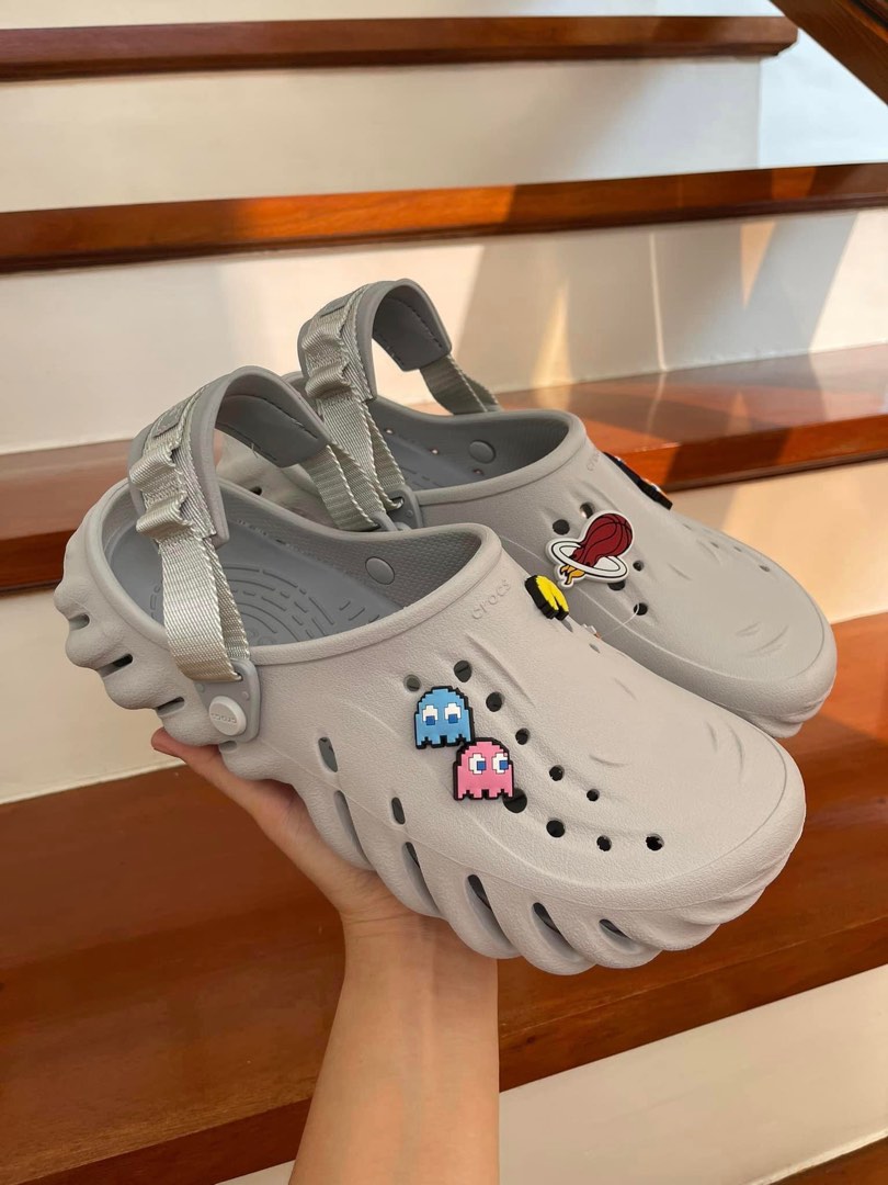 Crocs Echo Clog - Atmosphere, Men's Fashion, Footwear, Slippers ...