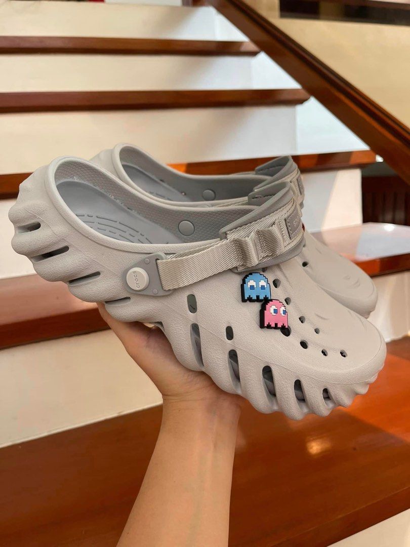 Crocs Echo Clog - Atmosphere, Men's Fashion, Footwear, Slippers ...