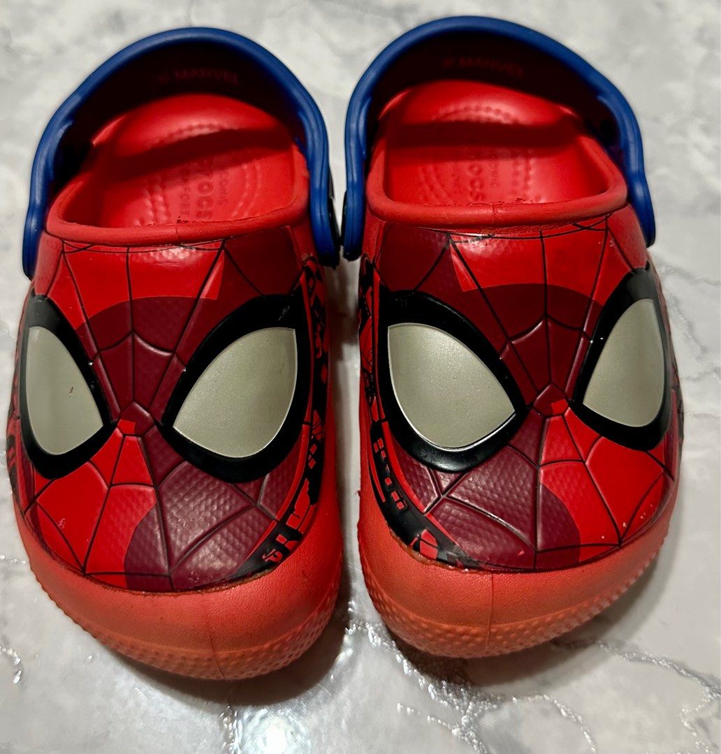 Crocs SpiderMan Kids Sandals, Babies & Kids, Babies & Kids Fashion on ...