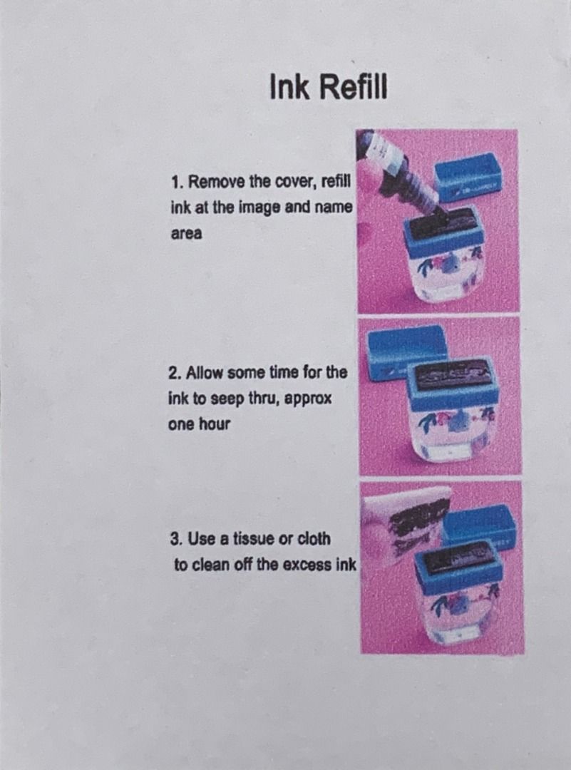 Customized Personalized Kid Name Stamp | Kid Name Chop | Specialist ...