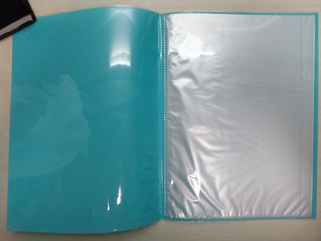 Daiso A4 slim file 20 pockets, Hobbies & Toys, Stationery & Craft ...