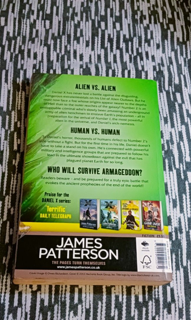 Daniel X Armageddon, Hobbies & Toys, Books & Magazines, Fiction & Non ...