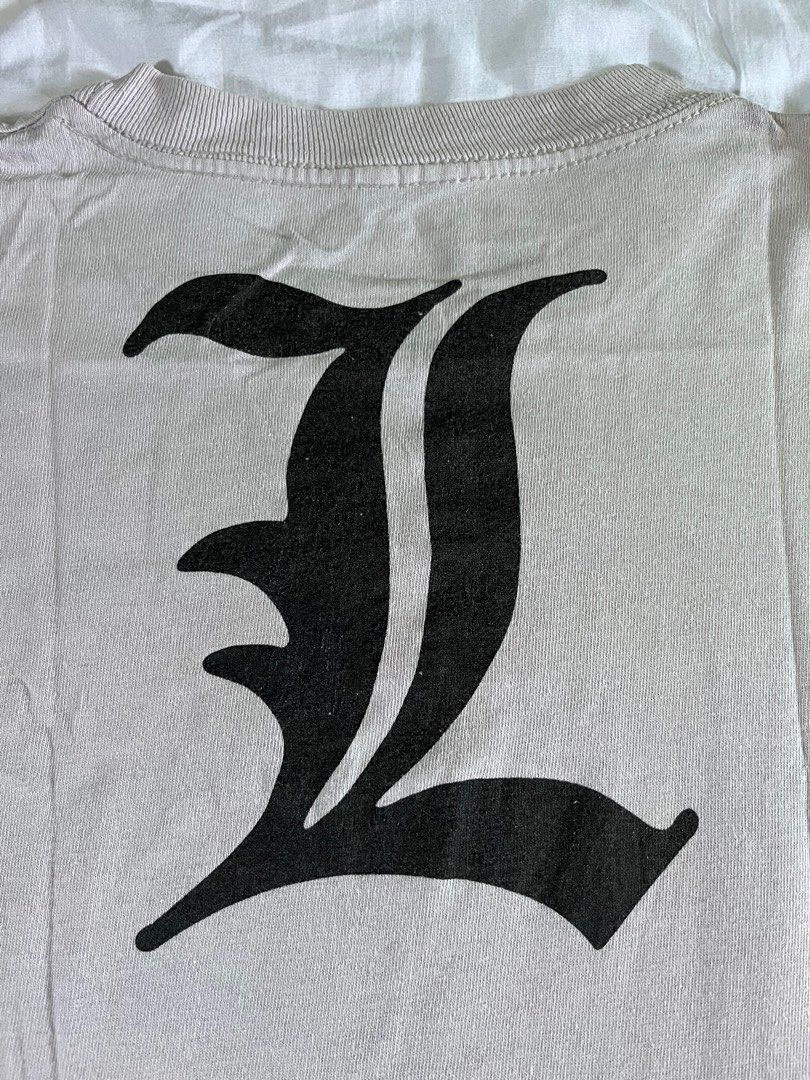 DeathNote Official Shirt size S/ M, Men's Fashion, Tops & Sets, Tshirts ...
