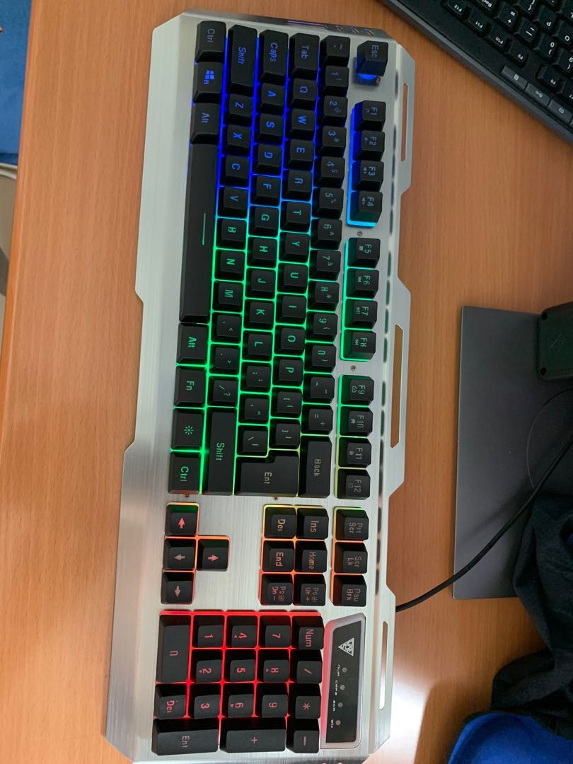 Dell & RGB gaming keyboard, Computers & Tech, Parts & Accessories ...