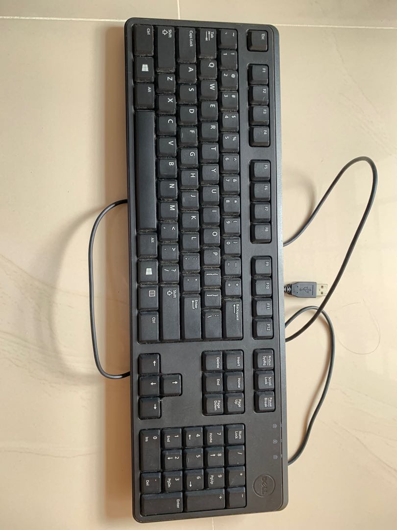 Dell & RGB gaming keyboard, Computers & Tech, Parts & Accessories ...