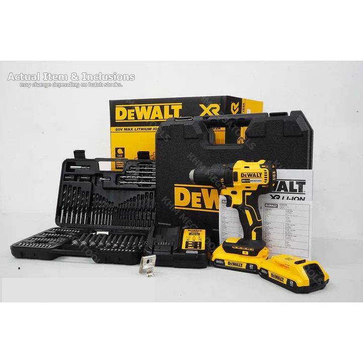 Dewalt DCD7771D2A 20V Cordless Brushless Drill / Driver with Bit Set ...